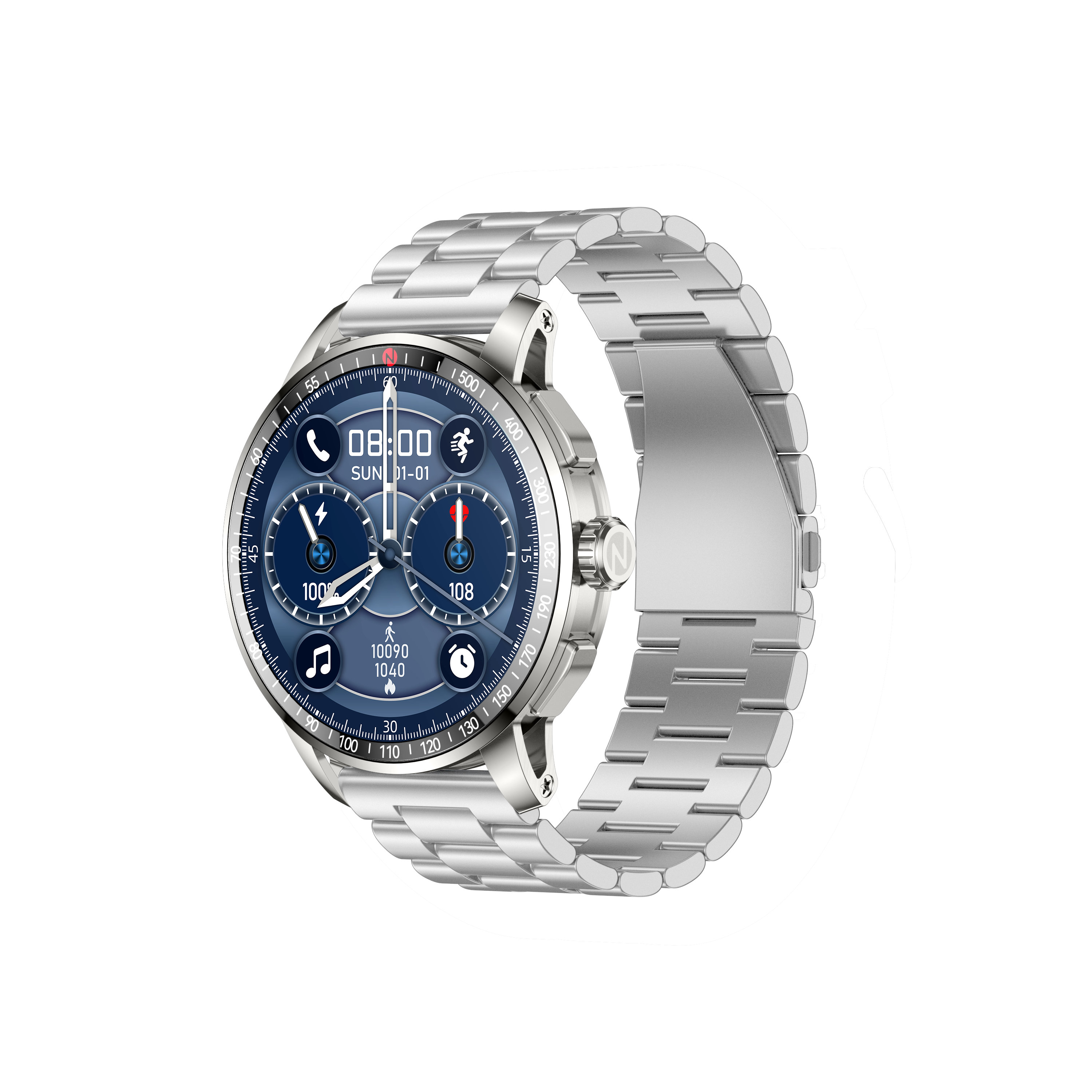 itel N8 Horizon Smartwatch – 1.43” AMOLED Display, Bluetooth Calling ...