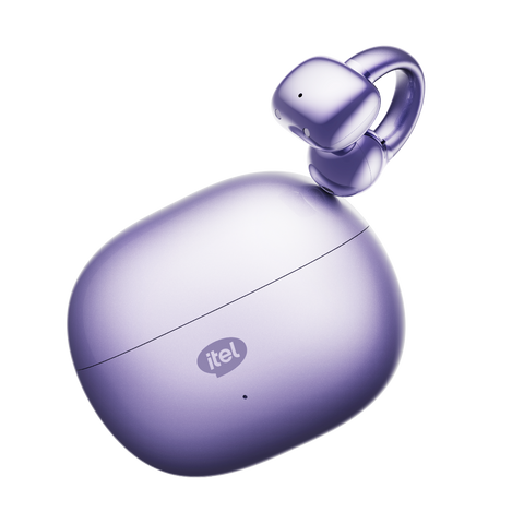 itel Buds Fit5 Open-Ear Wireless Earbuds – Bluetooth 5.4, 32H Playtime ...
