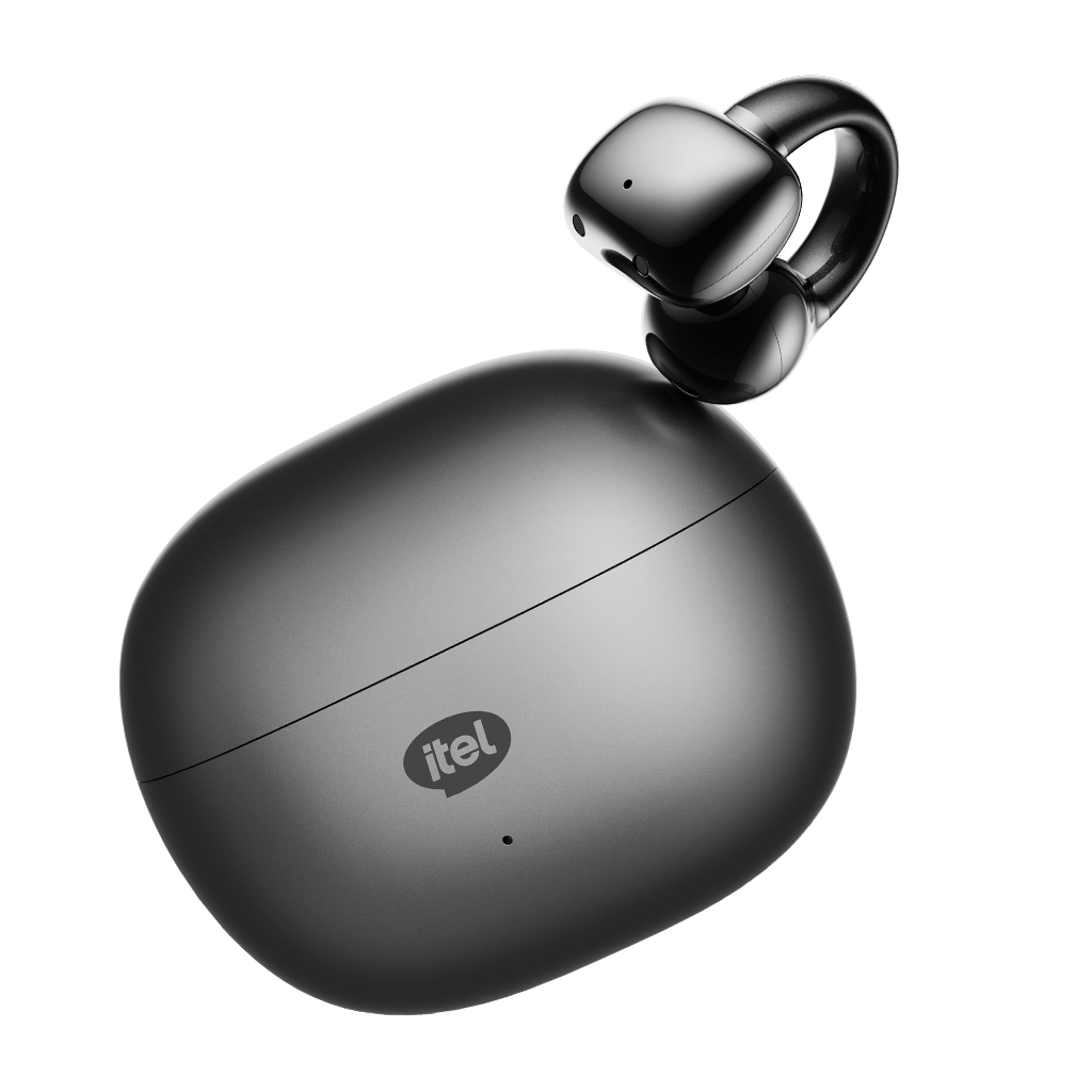 itel Buds Fit5 Open-Ear Wireless Earbuds – Bluetooth 5.4, 32H Playtime ...