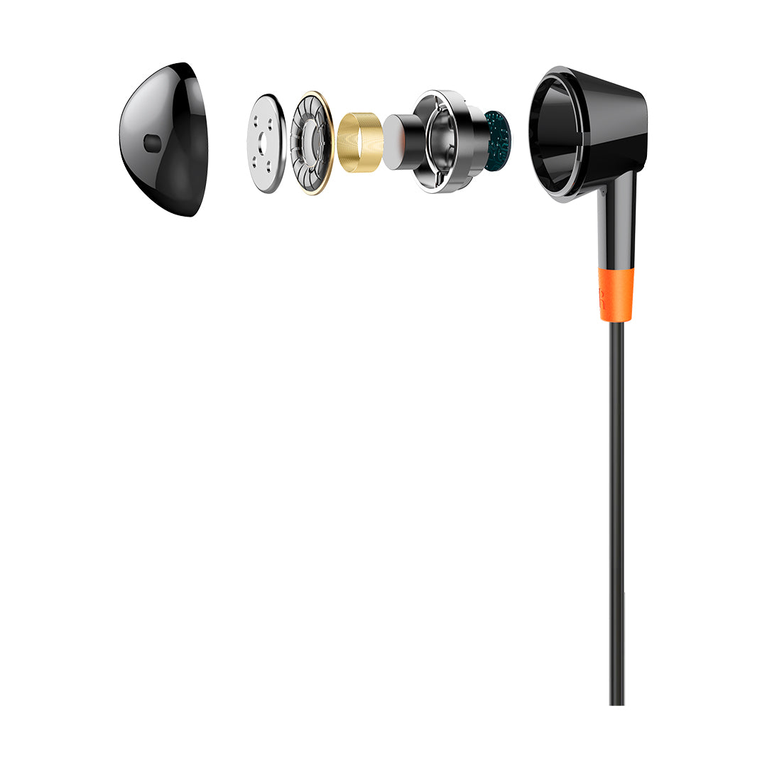 itel Stereo Sound Earphone E11 – 13.2mm Large Driver, In-Line Mic & Mu ...