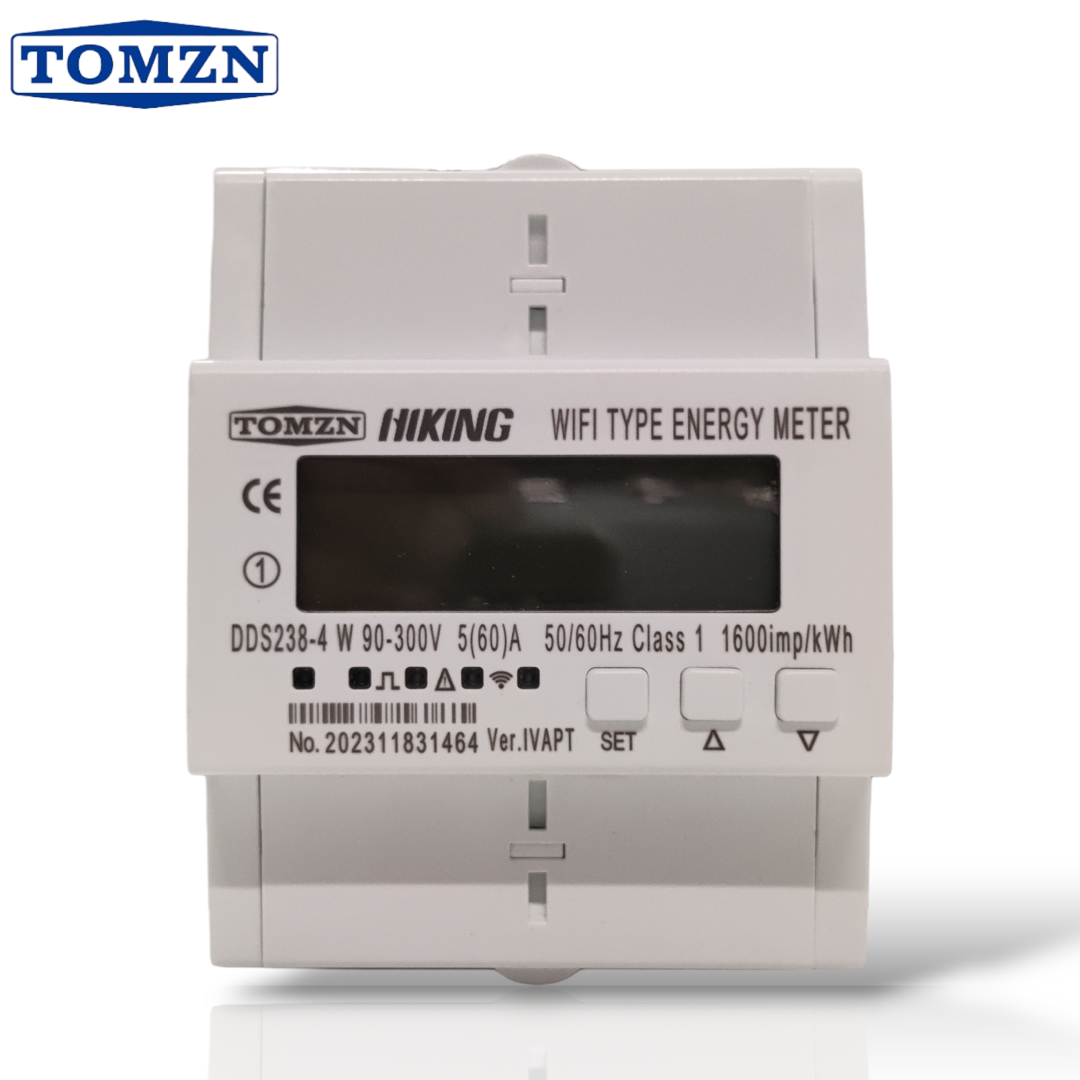 Tomzn 60A WIFI Smart Energy Meter Kwh Monitoring Circuit breaker Timer