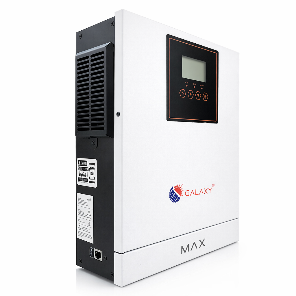 Galaxy Max 9500 On/Off Grid Solar Inverter | Dual MPPT | 60–500V DC ...