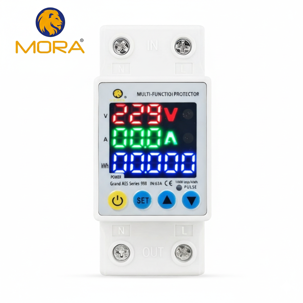 Mora 8in1 Voltage Protector | Over & Under Voltage Protective Device w ...